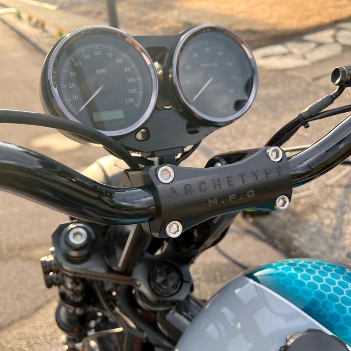 Harley-Davidson Twin Gauge Pods | Archetype MFG